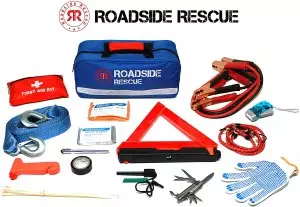 kits de supervivència per a cotxes d'emergència a la carretera
