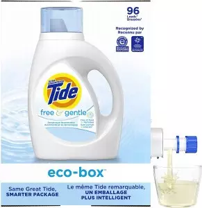 maskne proizvodi - Tide Free i nježni ultra koncentrirani tekući deterdžent za pranje rublja