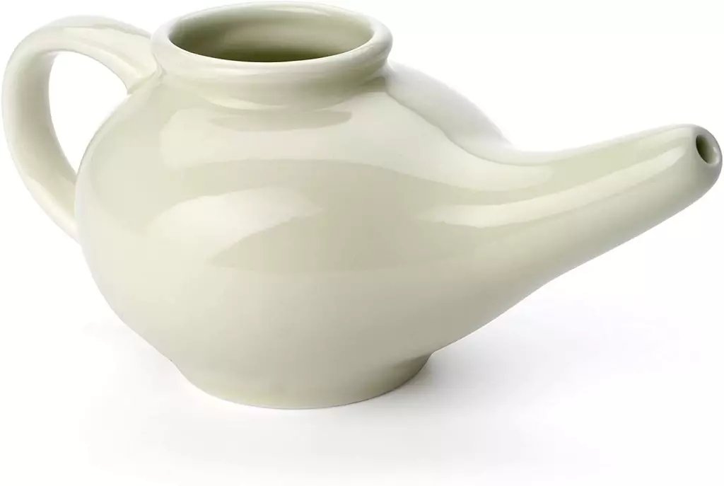 Aromatic Salt Premium Ceramic Neti Pot