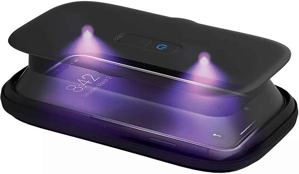 Desinfectante portátil para teléfonos Homedics UV-CLEAN