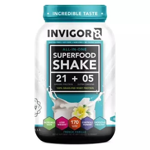 INVIGOR8 Supermanĝaĵo Proteina Skuado