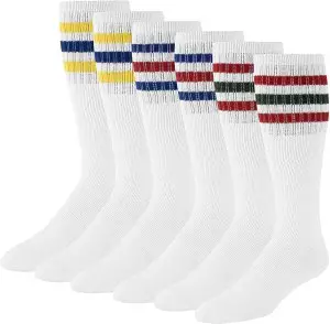 Rocky Men's Striped Tube Socks