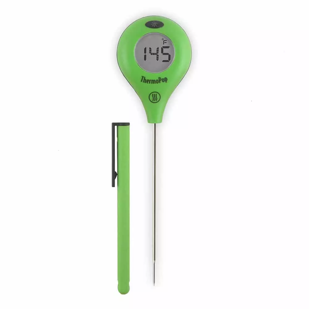 Thermoworks Thermopop Bwyd Thermomedr - Thermomedr Cig Digidol Gorau