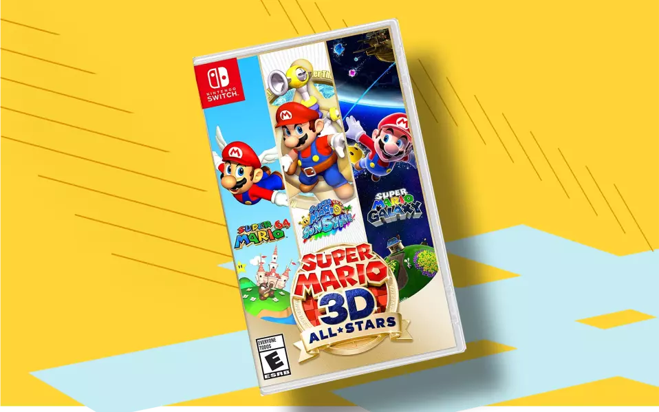 Sou entènèt jwèt Super Mario 3D All-Stars