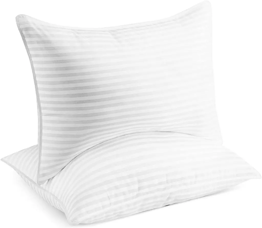 Beckham Hotel Collection lovos pagalvės, kaip atsikratyti alergenų savo namuose