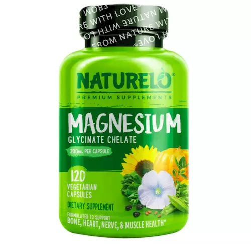 NATURELO Magnesium Glycinate Supplement