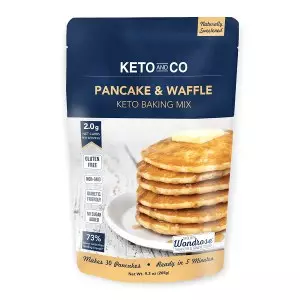 Keto Pancake & Waffle Mix โดย Keto และ Co