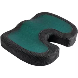 cuscino del sedile in gel amazon basics, cuscini di supporto lombare