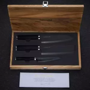 legjobb japán kés Kuro sorozat készlet