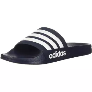 sandal gelongsor mandi adidas, keperluan beg gimnasium