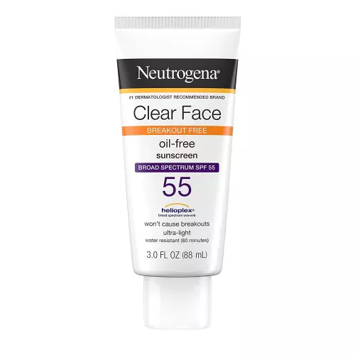 neutrogena helder gezicht zonnebrandcrème