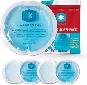 ICEWRAPS reusable gel ice pack, kung paano mapupuksa ang blackeye