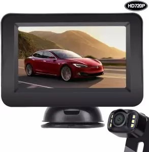 LeeKooLuu HD 720P Yedek Kamera ve Monitör Kiti