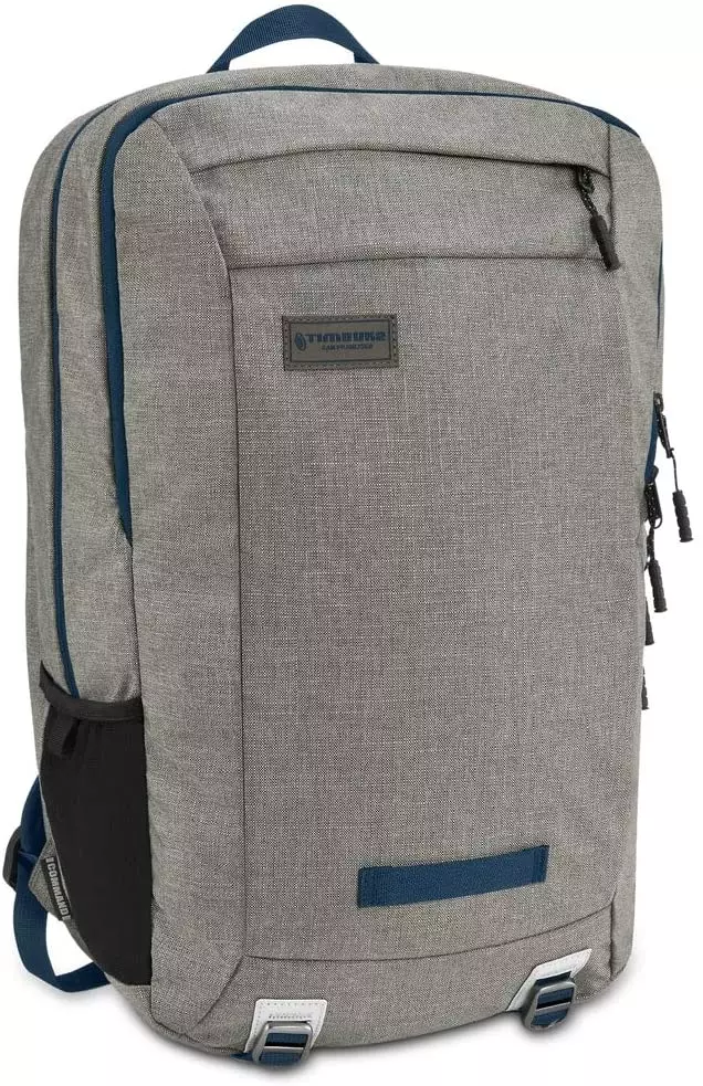 TIMBUK2 ಕಮಾಂಡ್ ಲ್ಯಾಪ್ಟಾಪ್ ಬೆನ್ನುಹೊರೆಯು ಬೂದು ಬಣ್ಣದಲ್ಲಿದೆ