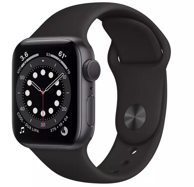 лепшыя прапановы Apple у Чорную пятніцу - гадзіннік для бегу Apple Watch Series 6