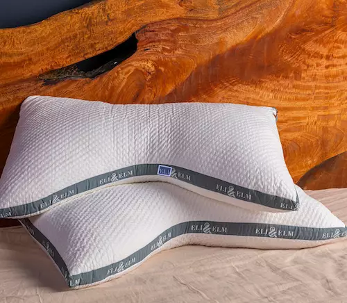 Eli ແລະ Elm Cotton Side Sleeper Pillow
