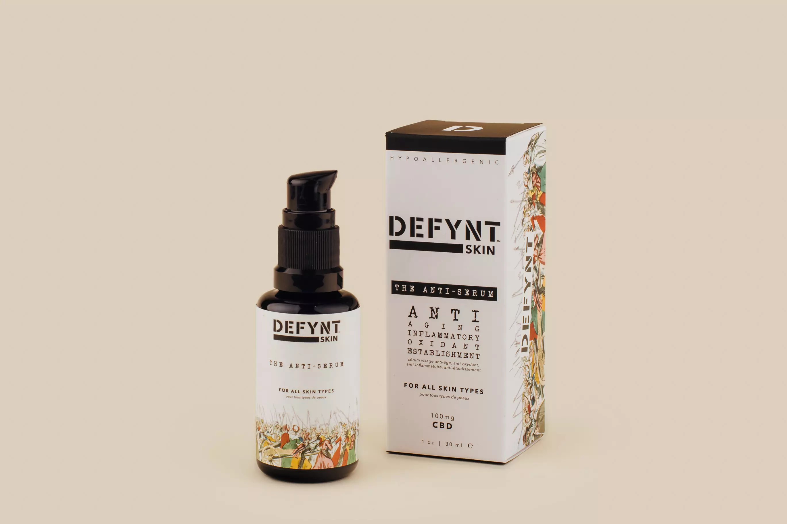 migliori regali al CBD: Kush Queen Defynt CBD Skin Serum