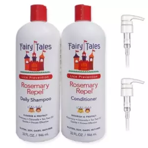 شامپو و نرم کننده ضد شپش Fairy Tales Rosemary Repel Lice Prevention Combo Fairy Tales Rosemary Repel Lice Prevention Shampoo & Conditioner Combo