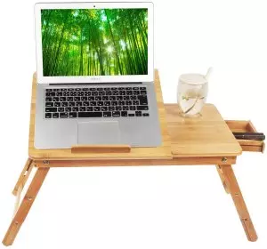 Laptop kanpe pou kabann ecobambu
