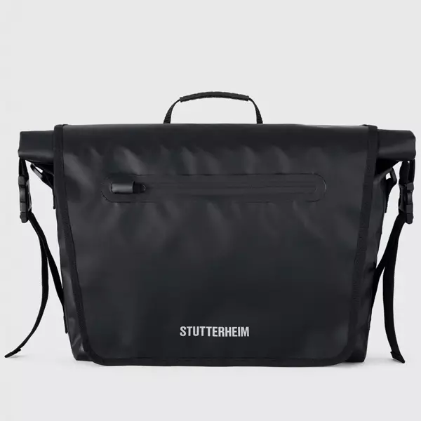 stutterheim rain messenger bag
