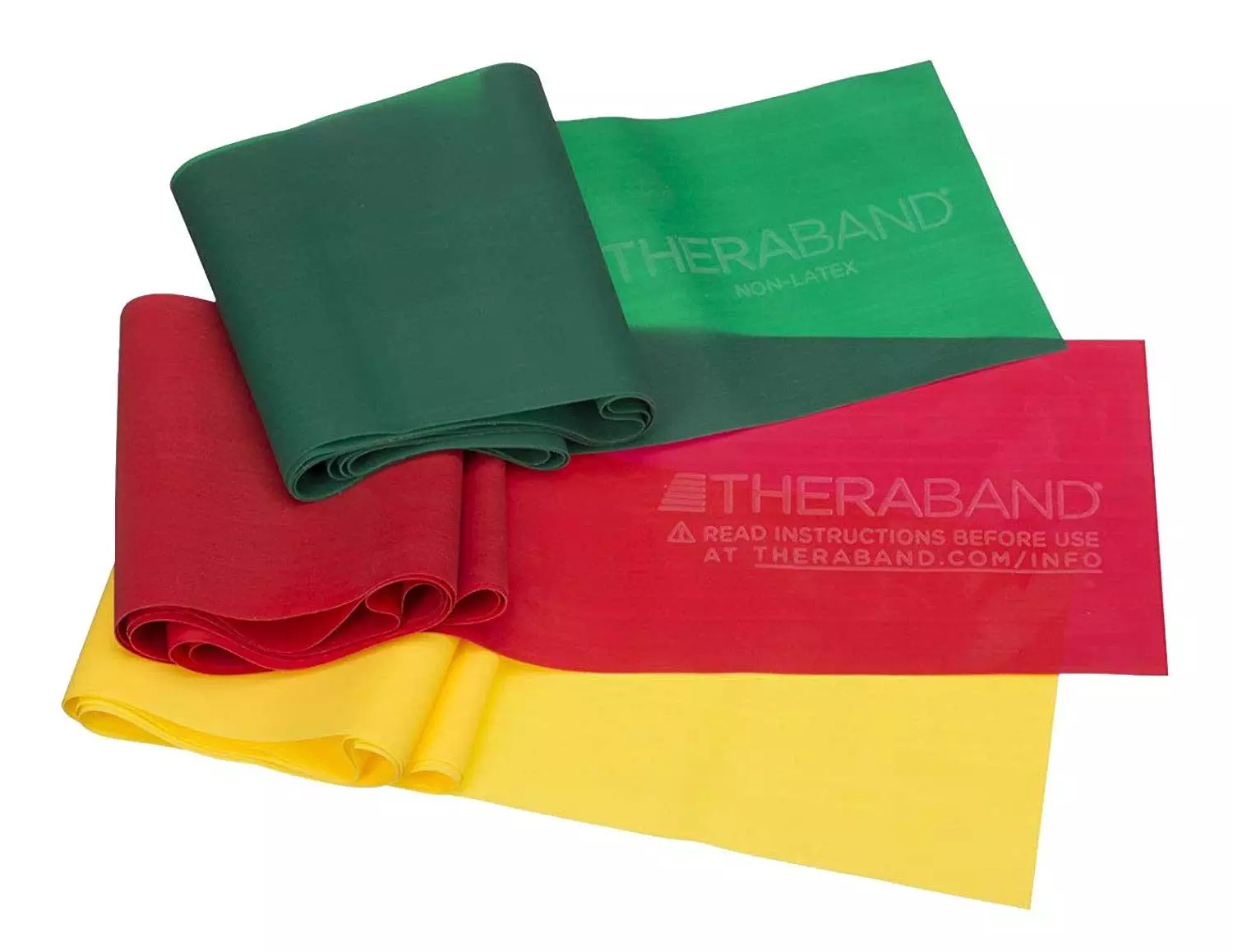 TheraBand Resistance Band Set, үйрөнчүктөр үчүн мыкты каршылык тилкелери