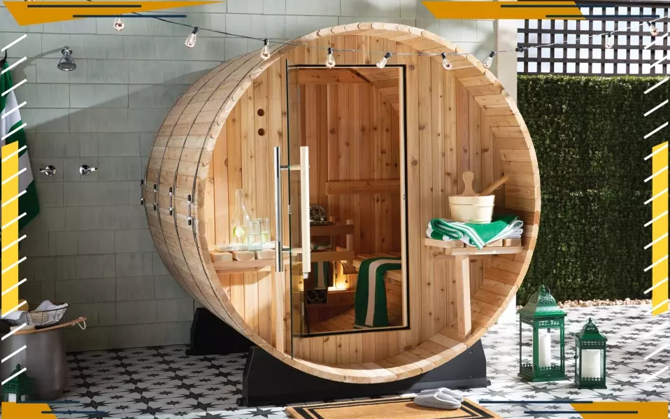 najlepšie domáce sauny