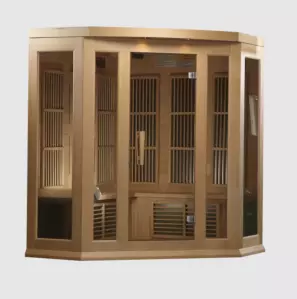 sudut sauna inframerah dinamik, sauna rumah