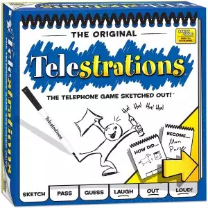 Телефон с каракулями? Да. Это называется Telestrations, и это веселая игра, которая вам нужна 6927_2