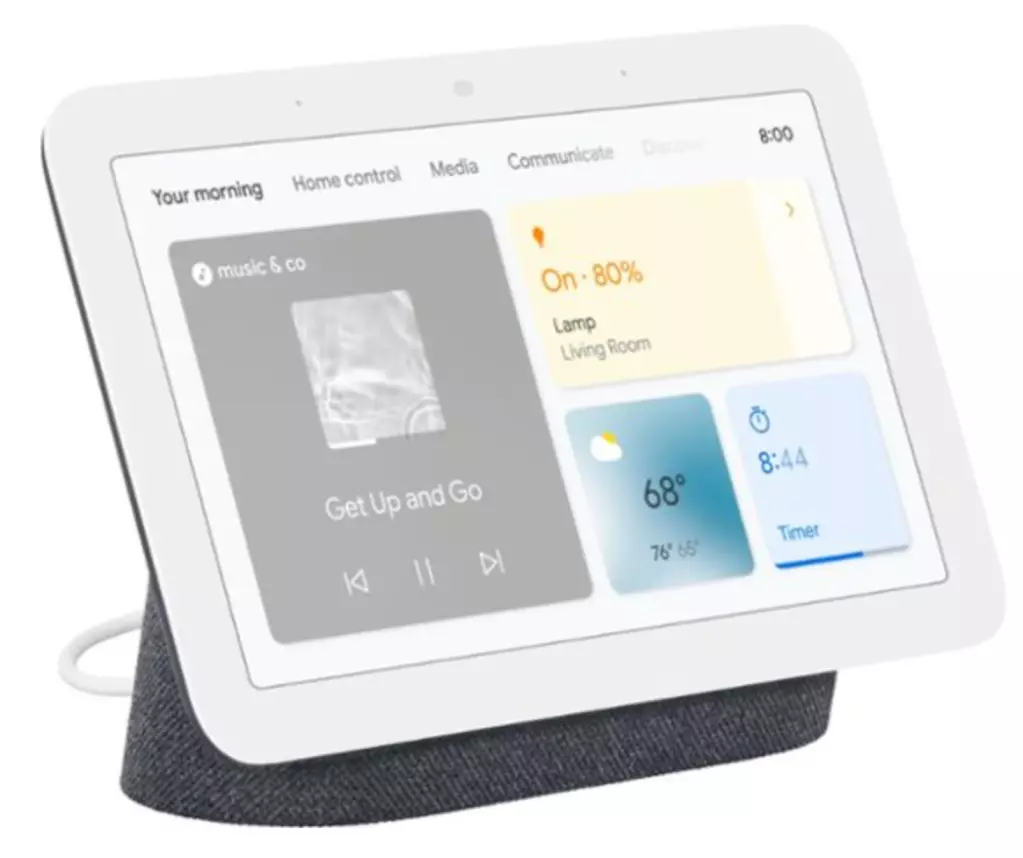 Google Nest Hub (2వ తరం) స్మార్ట్ అలారం గడియారం