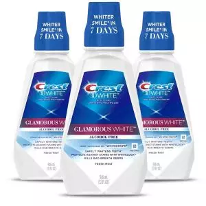 საუკეთესო mouthwash crest 3D თეთრი ლუქსი