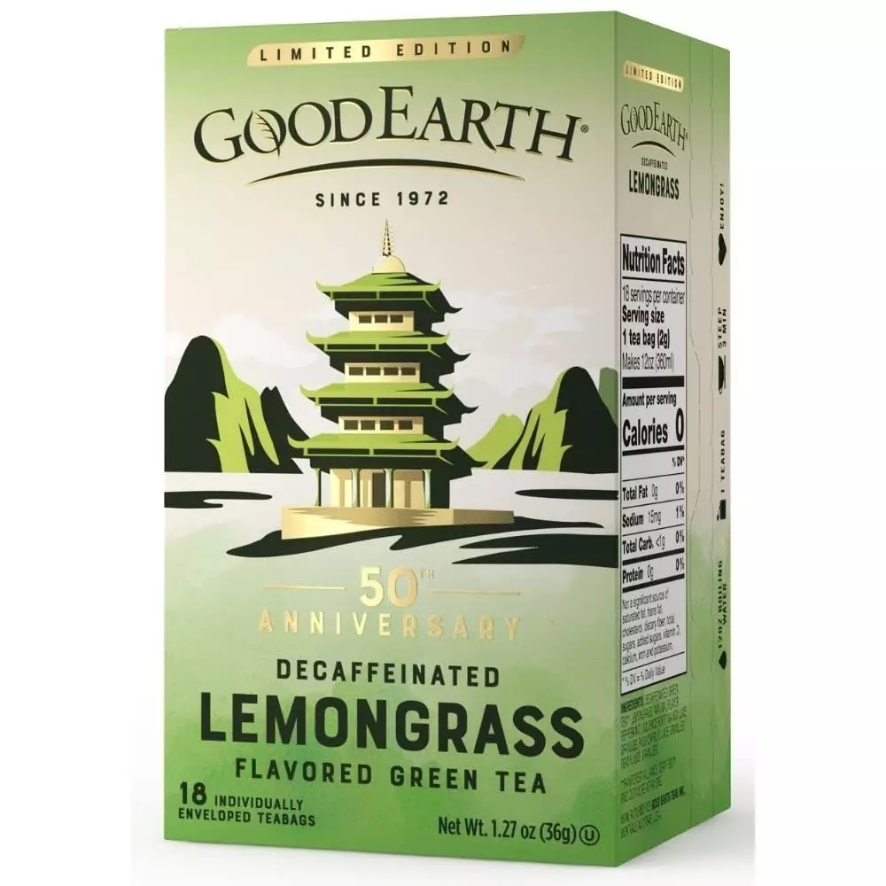 Good Earth Decaffeinated Lemongrass Tea
