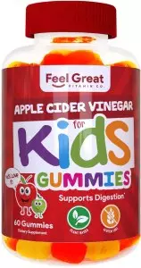 Rasa Vitamin Co. Cuka Sari Epal Gummies untuk Kanak-kanak