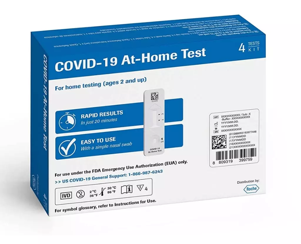 Covid-Tests von Roche für zu Hause, wo man Covid-Tests kaufen kann