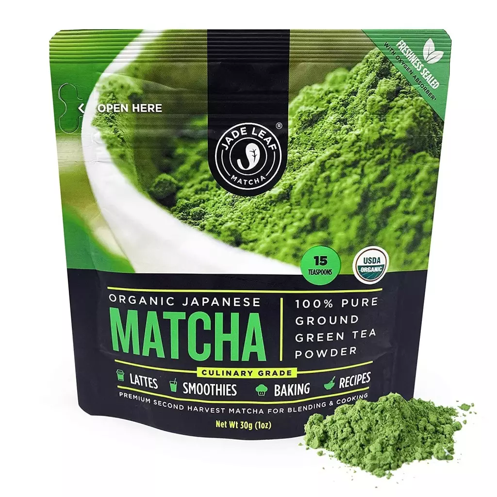 Kiss Me Organics Matcha te berdea hautsa