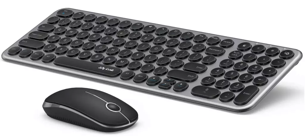 Jelly Comb trådløst tastatur og mus kombination