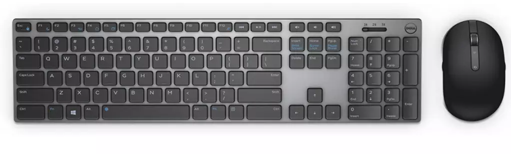 Бездротова клавіатура та миша Dell KM717