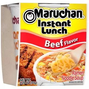 Maruchan 方便面午餐，最好的方便面