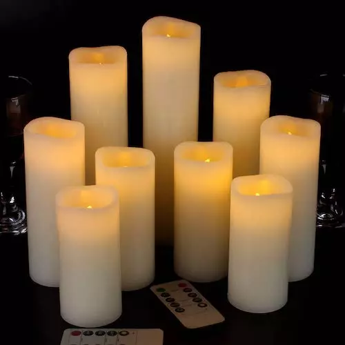 شمع های بدون شعله وینکور
