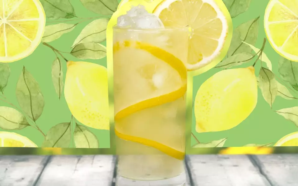 Glas Limonade