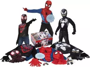 Imagjinoni nga Rubie's Amazon Trunk ekskluziv i veshjes 19-copëshe të Spider-Man
