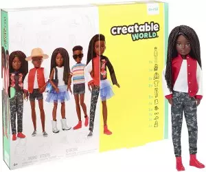 Kit de poupées non genrées Creatable World - le meilleur jouet pour les enfants qui apprennent l'INCLUSIVITÉ