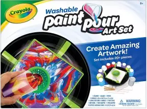 Súprava na nalievanie umývateľných farieb Crayola