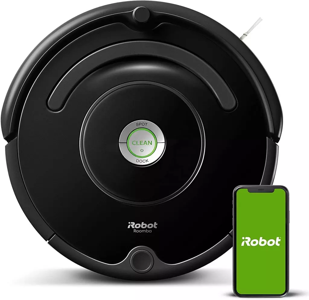 iRobot Roomba 675 робот чаң соргуч, эң мыкты акылдуу үй түзмөктөрү
