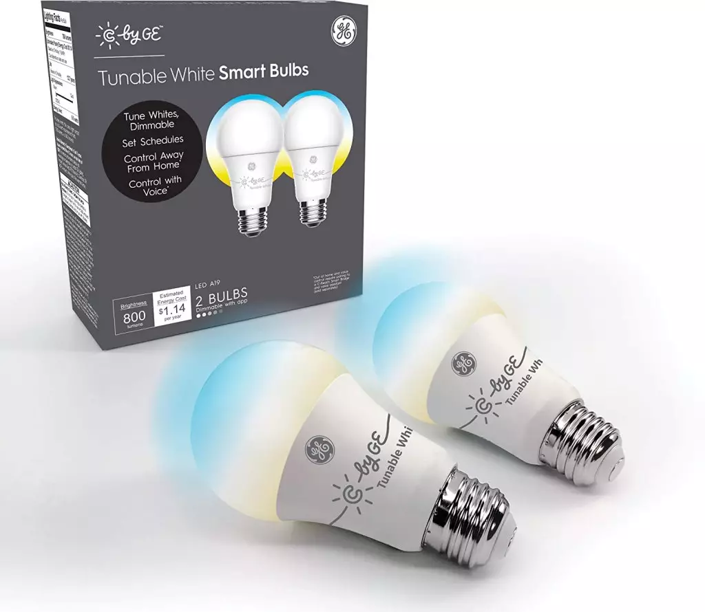Світлодіодні лампи C by GE з можливістю налаштування Bluetooth, найкращі пристрої для розумного дому