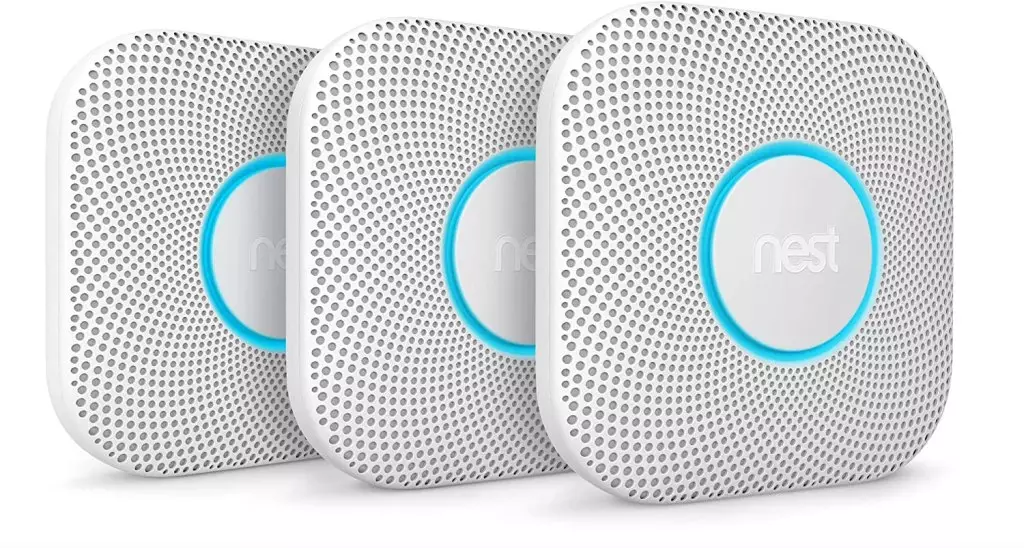 Alarm dymu a oxidu uhoľnatého Google Nest Protect, najlepšie inteligentné domáce zariadenia