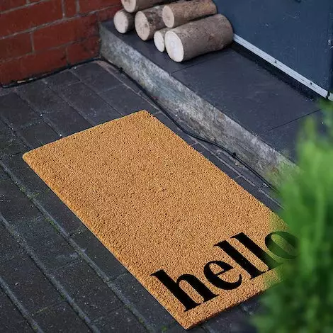 pinakamahusay na doormat, moderno