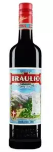 chai rượu amaro braulio