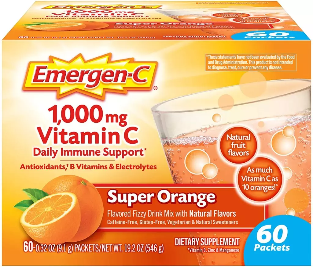 geriausi vitamino C milteliai - emergenc-c