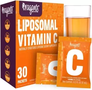 liposominiai vitamino C milteliai, vitamino C milteliai