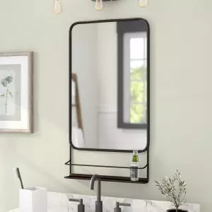 Badezimmerspiegelregal, Spiegelregal
